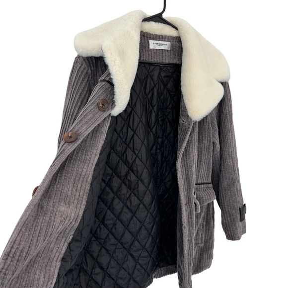 Jackets & Coats | Sym Studio Japan Corduroy Jacket Quilted Liner ...